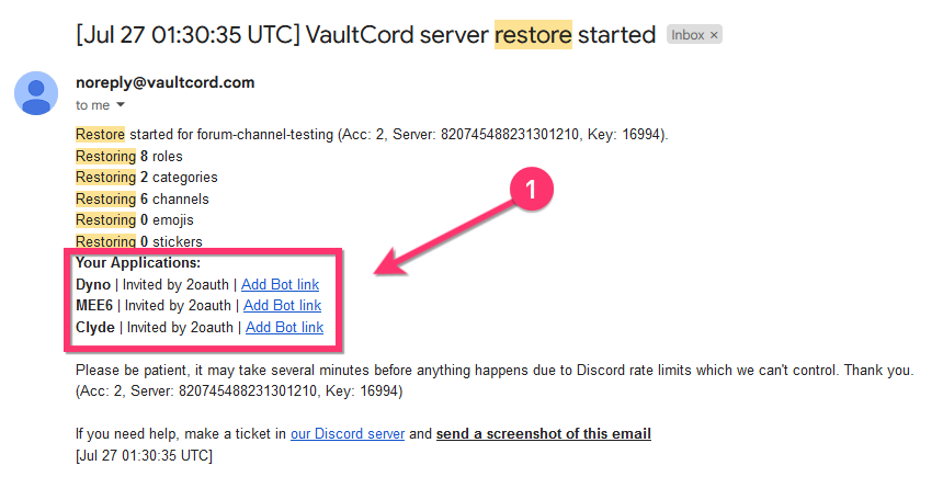 VaultCord – Telegram